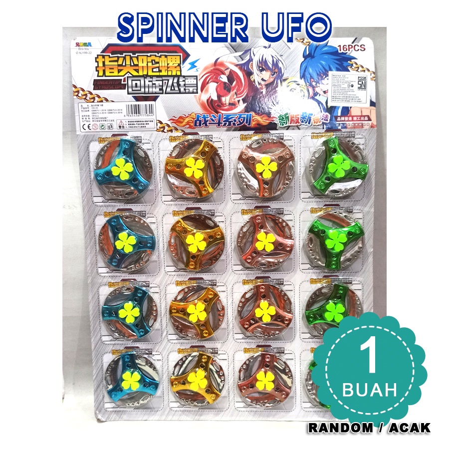 Jual Mainan Spinner UFO keren - Spinner murah satuan acak - SPINNER UFO ...