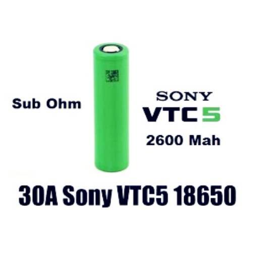 Jual Discount | KBM|Baterai VTC 5 18650 IMR Sony VTC5 2600mAh 30A ...