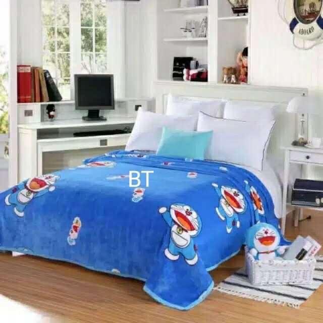 Jual Selimut karakter Halus Karakter Doraemon Uk 150x200 Kualitas ...