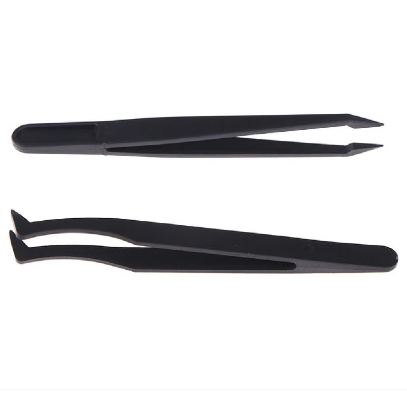 Jual 1 Pcs Curved Straight Tip Forceps Diamond Painting Tweezers ...