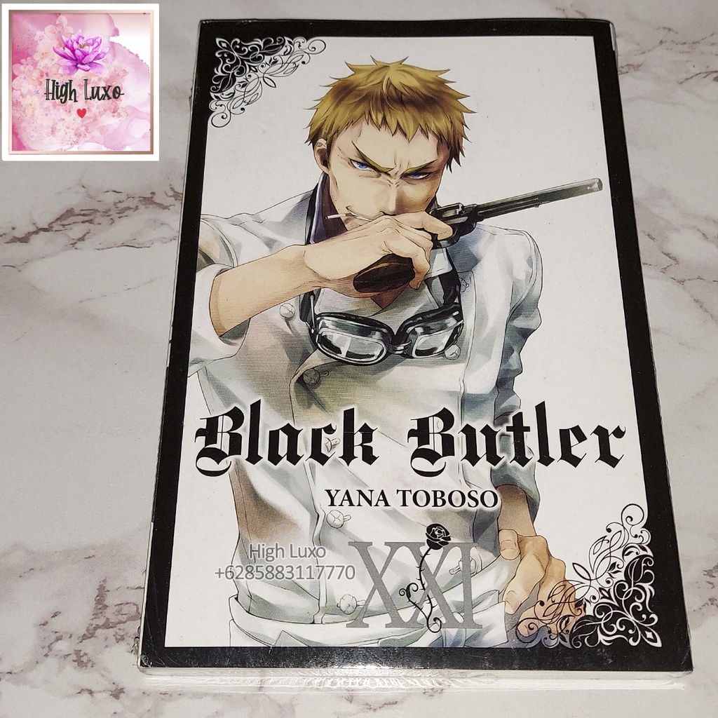 Jual Buku Komik Black Butler Vol XXI 21 English Comic Book Manga Seri ...