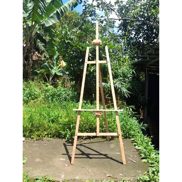 Jual Standing Easel Kayu / Stand Lukisan 150 cm | Shopee Indonesia