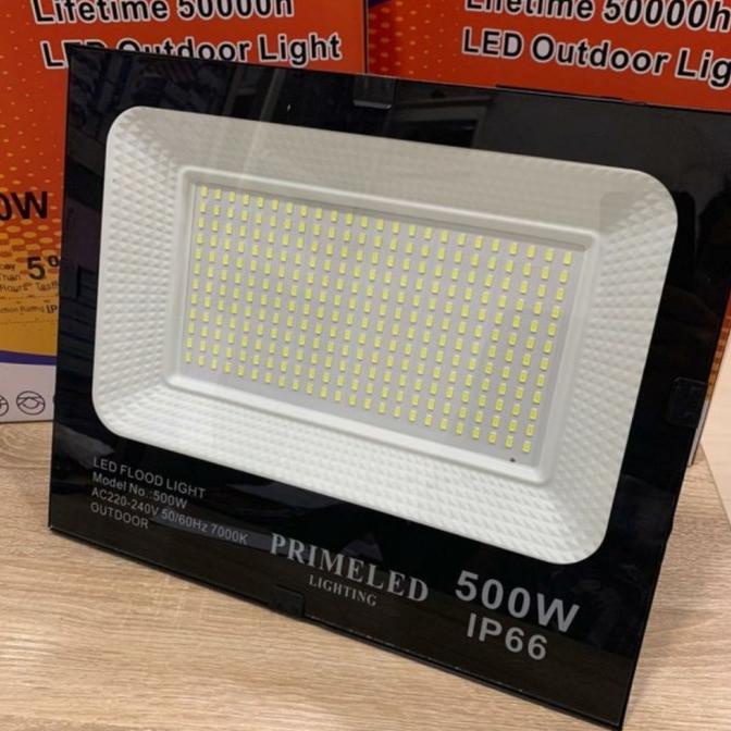Jual lampu sorot led tembak floodlight 500w 500watt 500 watt outdoor ip66 | Shopee Indonesia