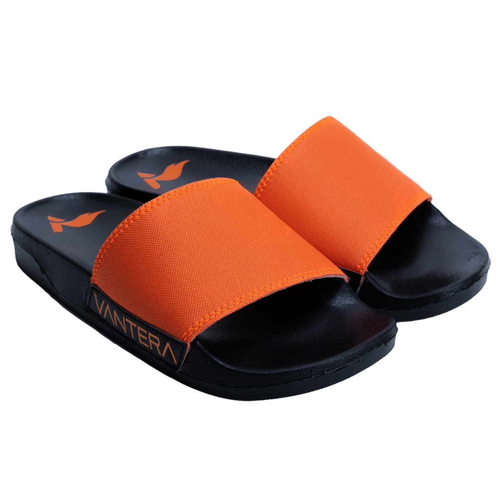 Jual Vantera Official - Eger Canvas Series Black | Sandal Slipper ...