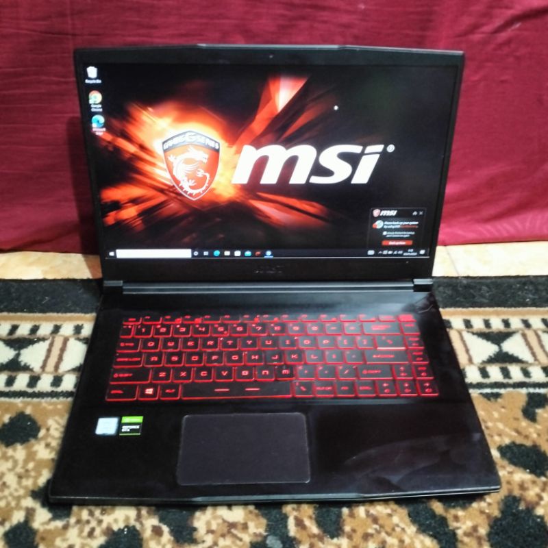 Jual Laptop MSI GF63, Core i7-9750H, Ram 16gb, SSD 256gb, HDD 1Tb, VGA ...