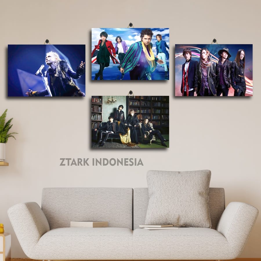 Jual 41-57 POSTER KAMAR COWOK BAND FOTO L ARC EN CIEL 20X30 X71Q2/UWJ2M ...