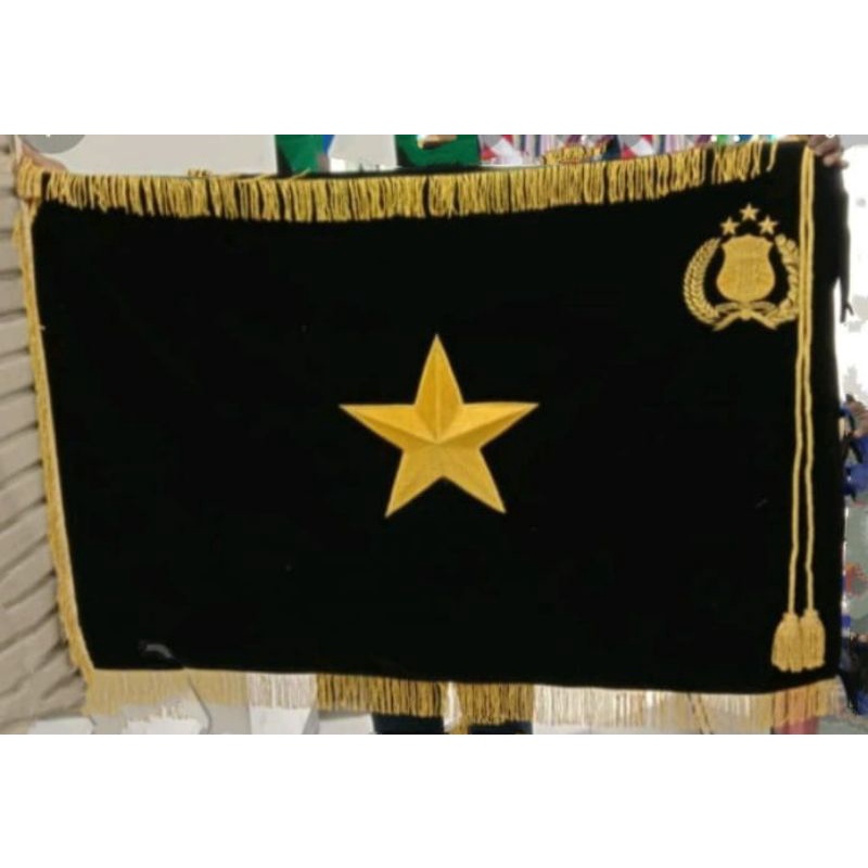 Jual bendera pataka polisi bintang 1 | Shopee Indonesia