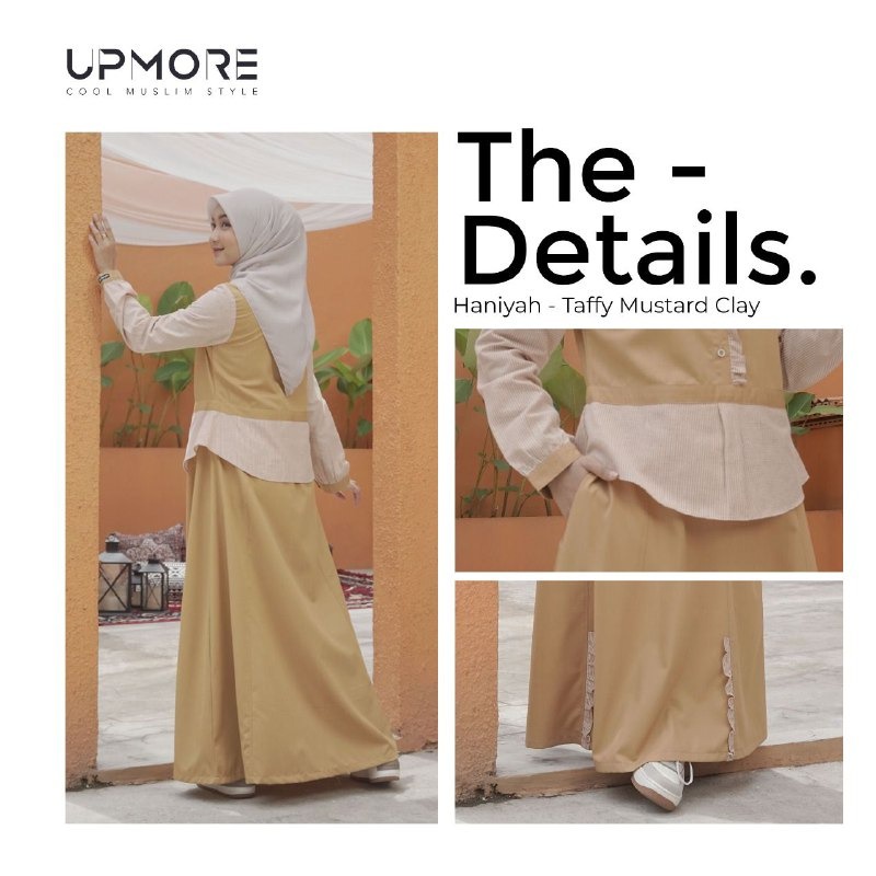 Jual GAMIS UPMORE HANIYAH BY MUTIF | Shopee Indonesia