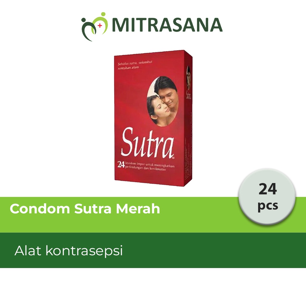 Jual Condom Sutra Merah 24 Pcs - Packaging Aman | Shopee Indonesia