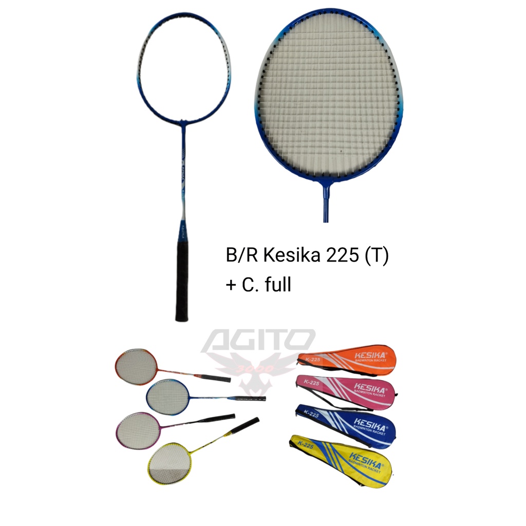 Jual Raket Badminton Bulu Tangkis Kesika 225 Tas Full | Shopee Indonesia