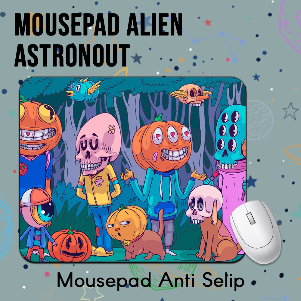Jual Mousepad Gaming Lucu Besar RGB Alien | Shopee Indonesia