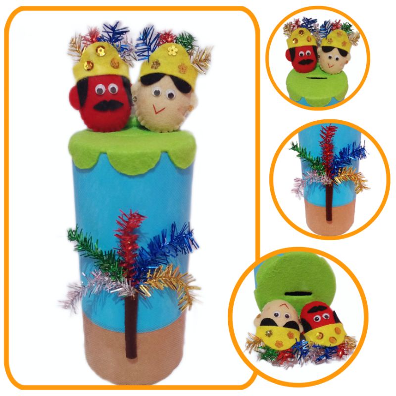 Jual COD Celengan Ondel Ondel Pohon Kelapa Souvenir Jakarta Premium ...