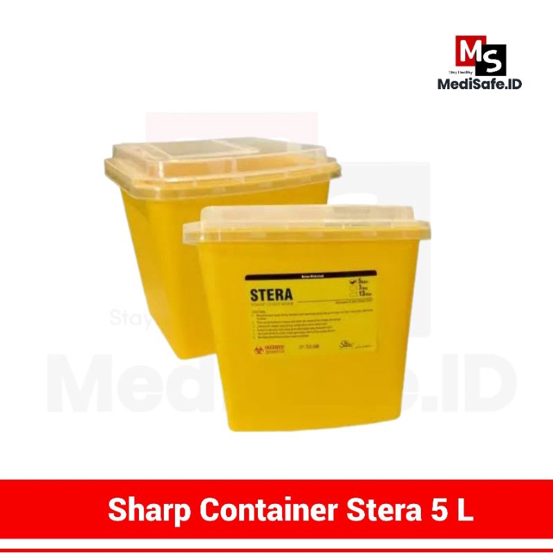 Jual Sharp Container 5 liter Stera Tempat Limbah Medis | Shopee Indonesia