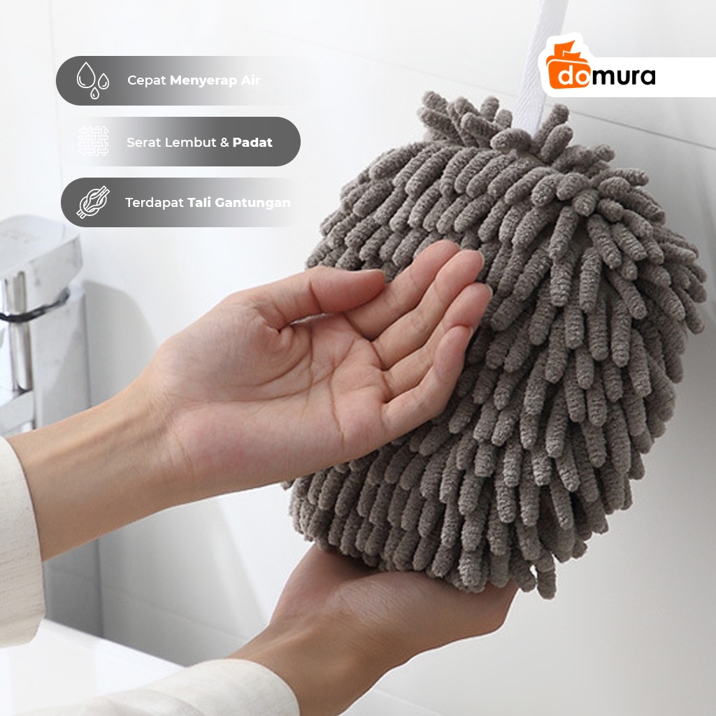 Jual Handuk Lap Tangan Microfiber Cendol Lembut Lap Dapur Kamar Mandi ...
