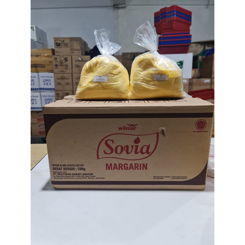 Jual SOVIA Margarine Mentega 1 Kg | Shopee Indonesia