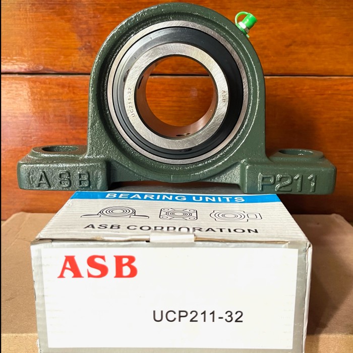 Jual BEARING PILLOW BLOCK UCP 211-32 ASB / P211 - 32 ASB ( AS 2 INCH ) | Shopee Indonesia
