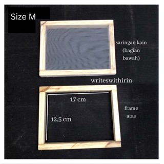 Jual (writeswithirin) Cetakan/ Saringan Kertas Daur Ulang/ Handmade ...