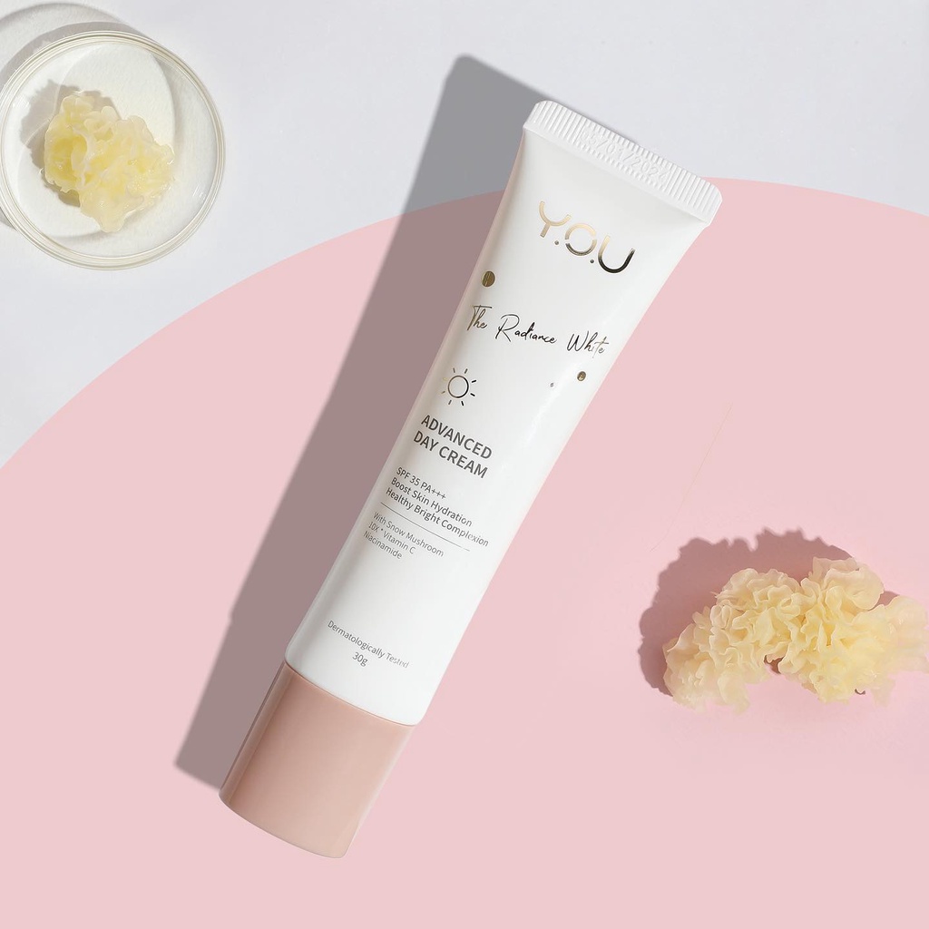 Jual YOU The Radiance White Advanced Day Cream & Brightening Day Cream ...