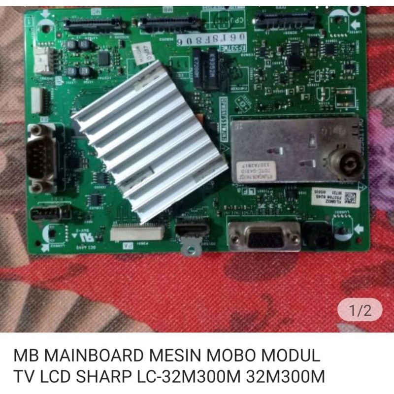 Jual MB MAINBOARD MESIN MOBO MODUL TV LCD SHARP LC-32M300M 32M300M ...