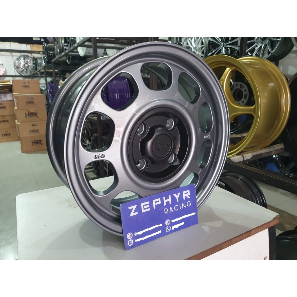 Jual velg r15 h4x100 4x114 model retro buat avanza,brio,calya kijang ...