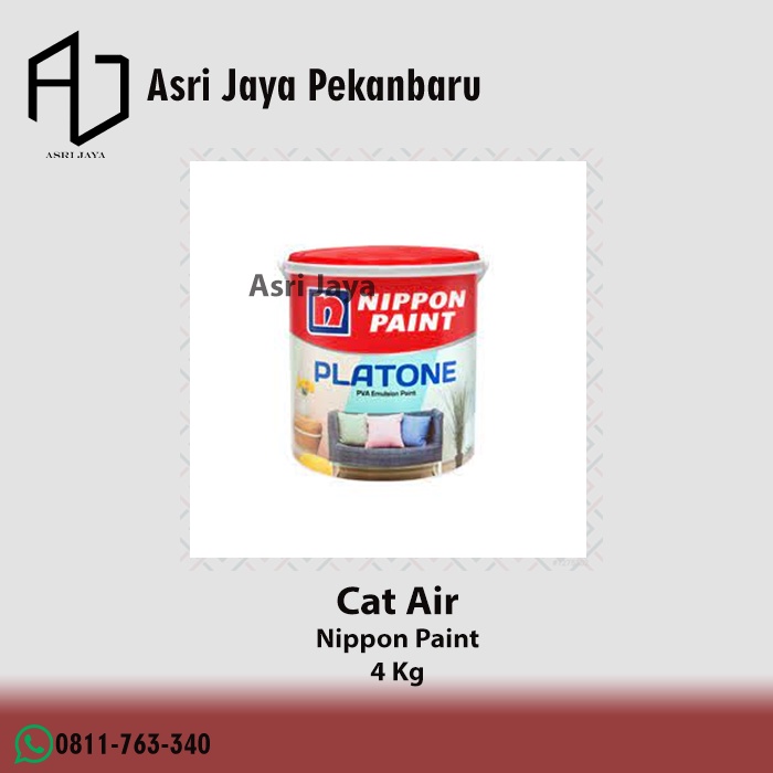 Jual Nippon Paint Cat Tembok Platone Cat Tembok Interior - 5Kg | Shopee ...