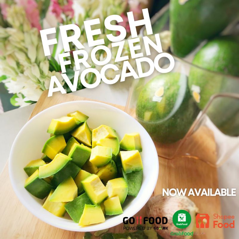 Jual FRESH FROZEN AVOCADO ALPUKAT KUNING MENTEGA BEKU 100GR | Shopee ...