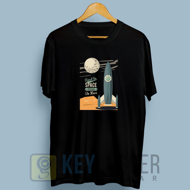 Jual Baju Kaos Astronot Mars Pesawat Ulang alik Satelit Luar Angkasa ...