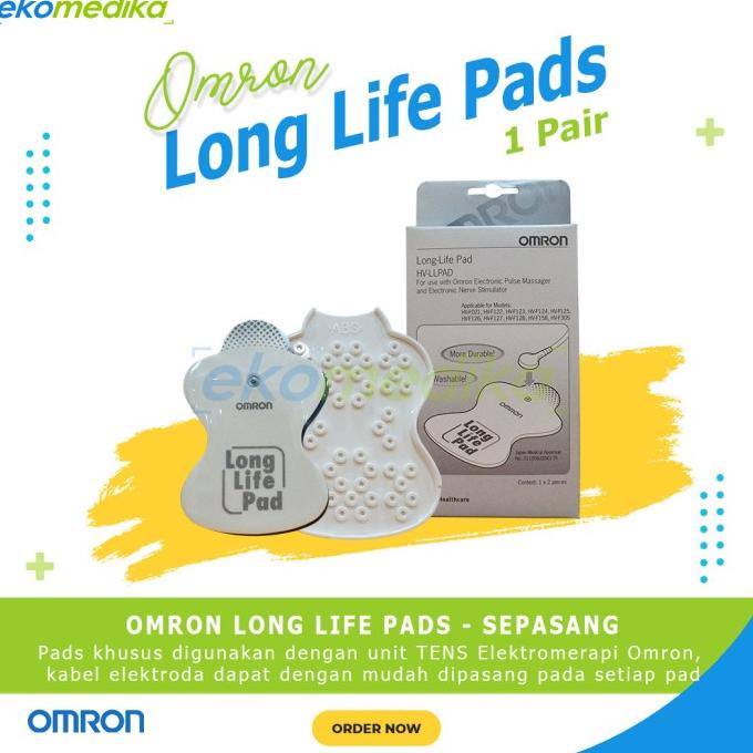Jual OMRON TENS Long Life Pad Original HV F-127/ HVF 128 Pads HV F127 | Shopee Indonesia