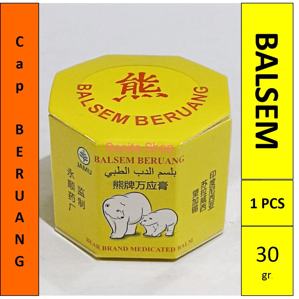 Jual Balsem cap Beruang 30 gr | Shopee Indonesia