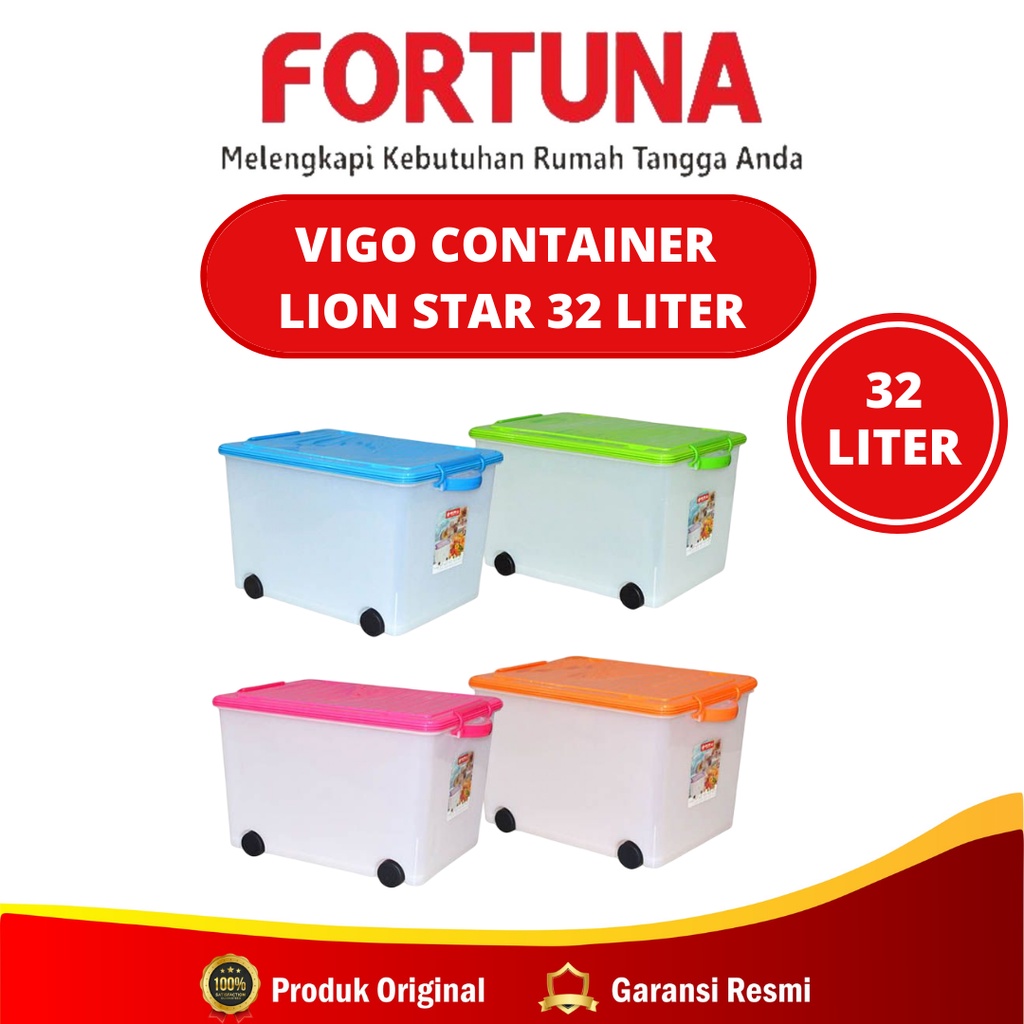 Jual Vigo container lion star 32 liter / Box Vigo Lion star 32 liter ...