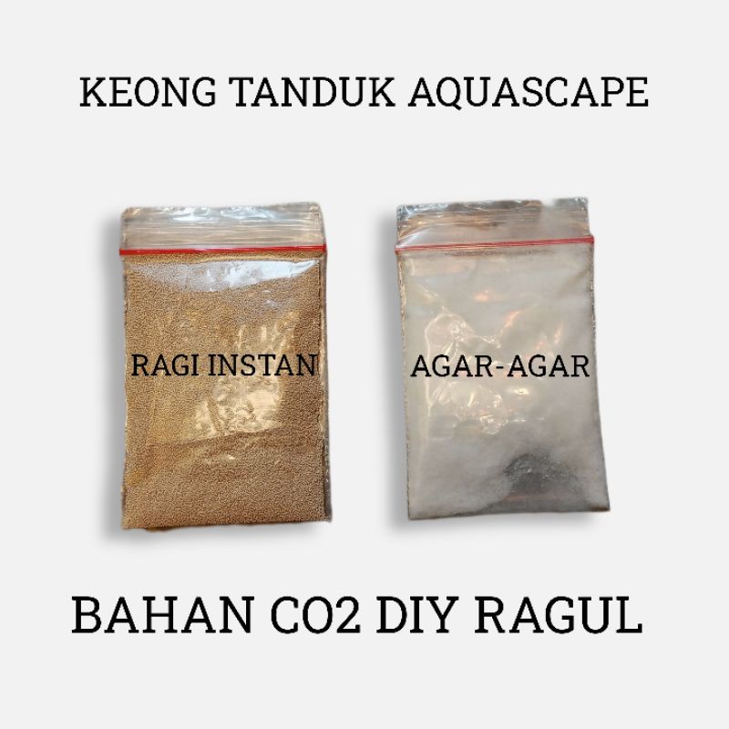 Jual ragi / agar-agar / bahan CO2 Ragul aquascape | Shopee Indonesia