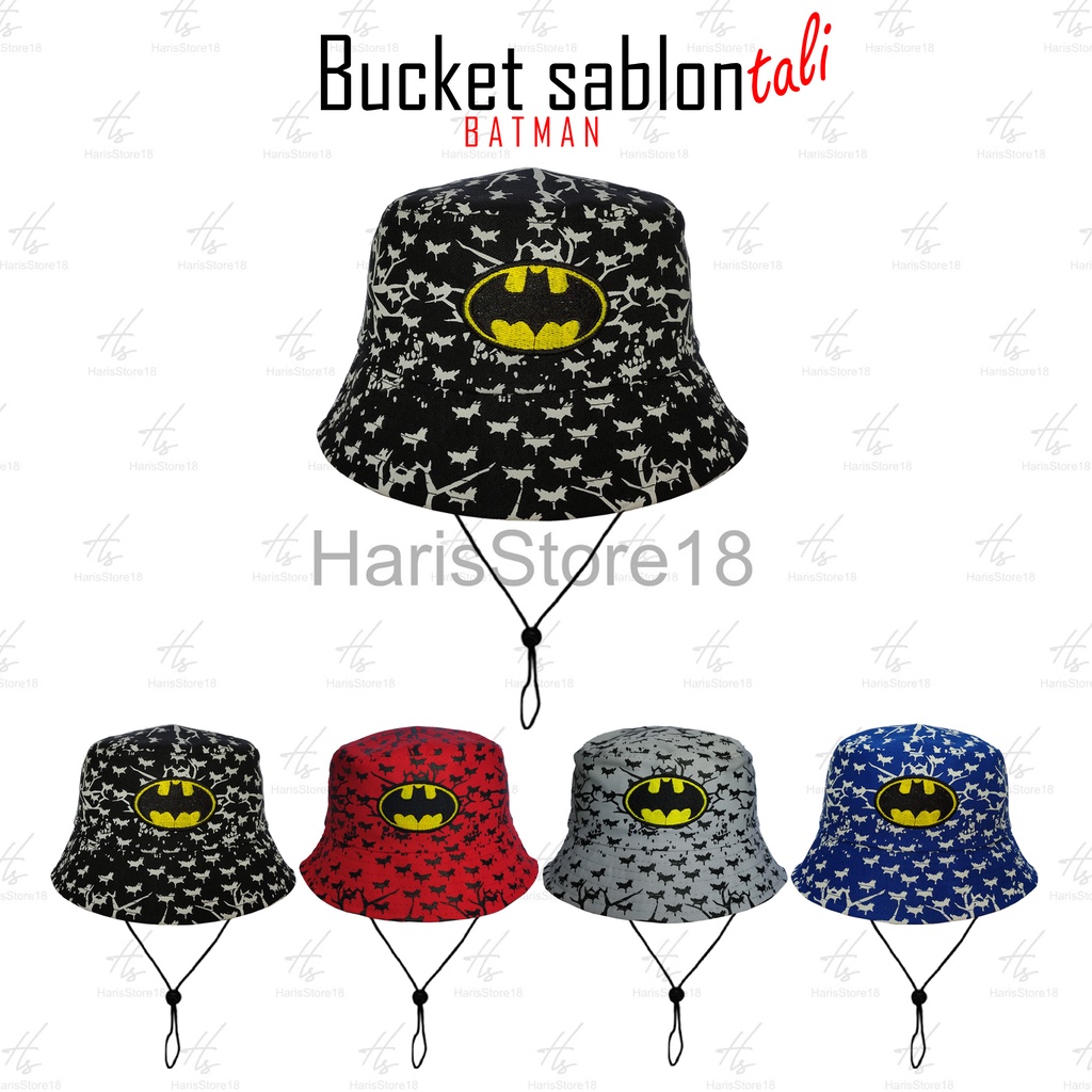 Jual Bucket anak sablon Batman / Bucket Batman / Bucket Anak Batman ...