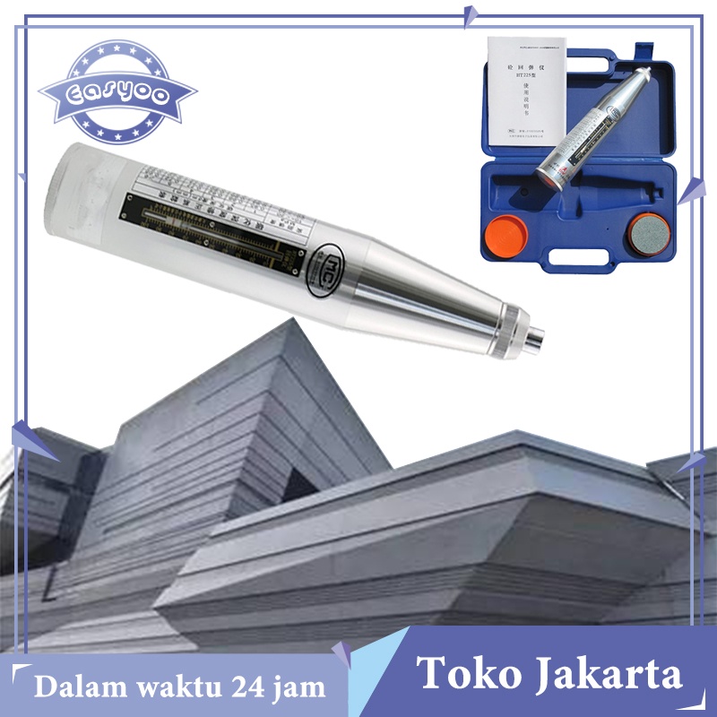 Jual Alat Uji Tes Beton Concrete Rebound Test Hammer Portable Schmidt ...