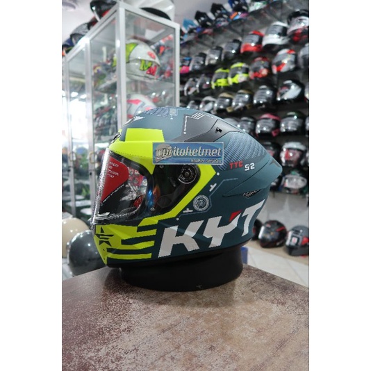 Jual KYT TT Course Fuselage Yellow Matt Dop | Shopee Indonesia