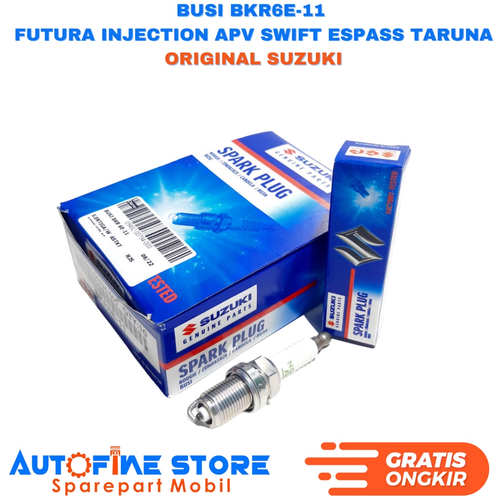 Jual busi bkr6e-11 original suzuki futura injection apv swift espass tarun | Shopee Indonesia