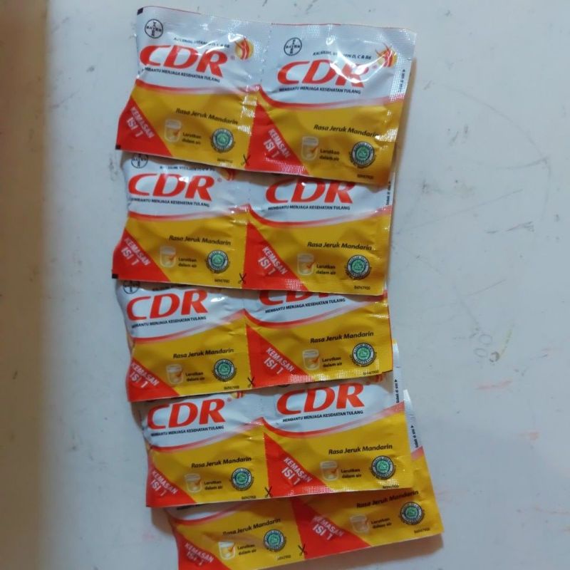 Jual CDR kemasan 1strip @2tablet | Shopee Indonesia