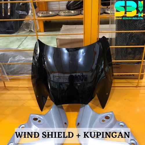 Jual Visor Tiger Revo Kaca Tebal 2mm Wind Shield Model Barong Tameng ...