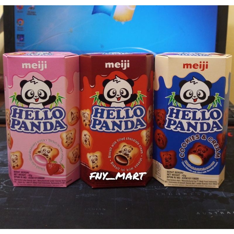 Jual Hello Panda Biskuit Meiji 42gr | Shopee Indonesia