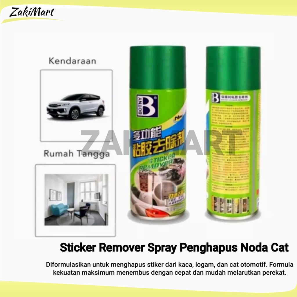 Jual Sticker Remover Spray Penghapus Noda Cat Bekas Lem Penghilang ...
