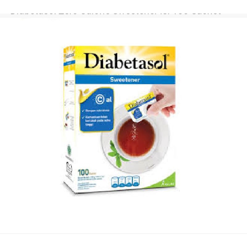 Jual DIABETASOL sweetener 100 SACHET | Shopee Indonesia