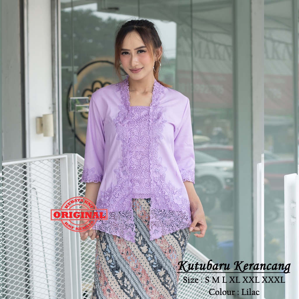 Jual KEBAYA KUTUBARU ATASAN SAJA / KEBAYA MODERN / KEBAYA KERANCANG ...