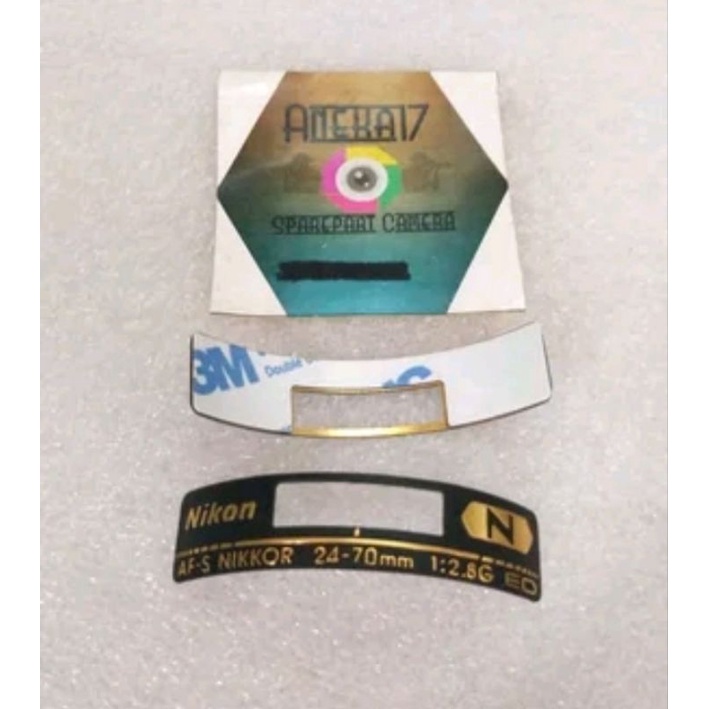 Jual Stiker Logo Emblem Name plate for Nikon 24-70 N | Shopee Indonesia
