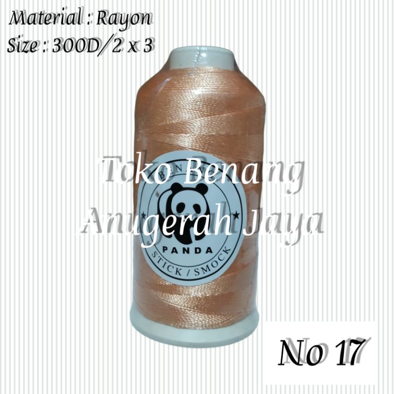 Jual Benang Smock Panda No 0017 | Shopee Indonesia