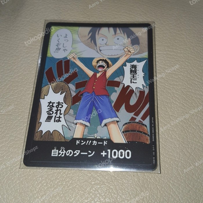 Jual Luffy Don !! OP01 Rare Kartu One Piece Card Game TCG (foil/holo ...