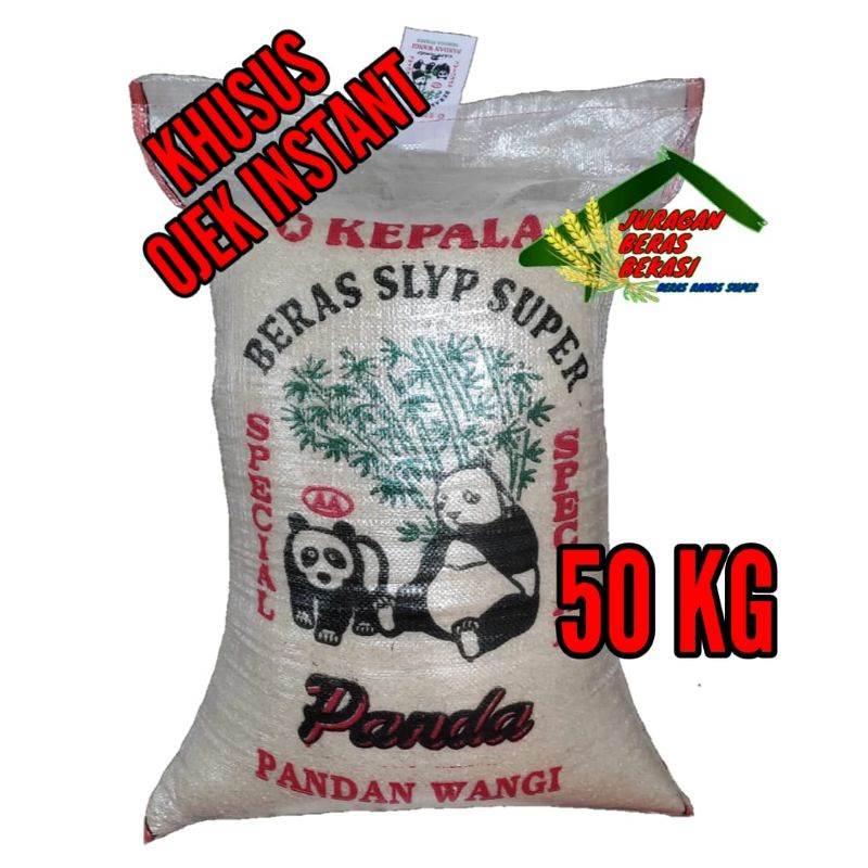 Jual BERAS PANDAN WANGI CAP PANDA 50KG MURAH | Shopee Indonesia