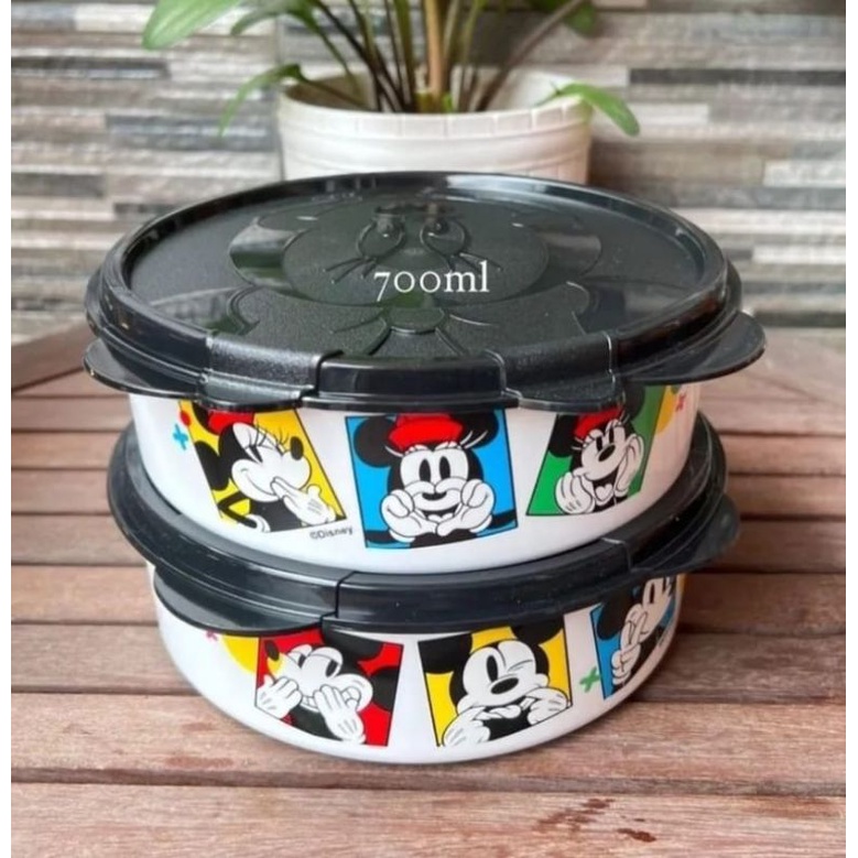 Jual tempat makan mickey by tupperware | Shopee Indonesia