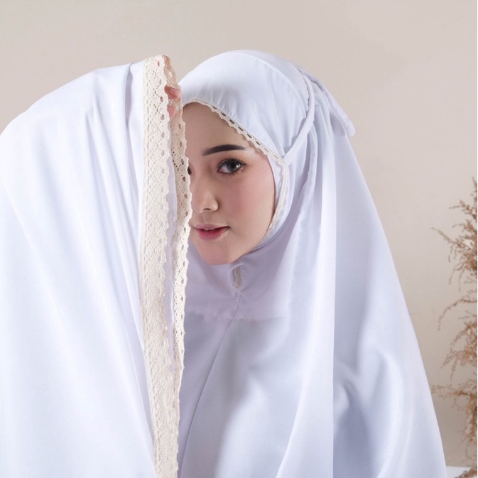 Jual Mukena Dewasa Daily Premium Katun Mukena Jumbo Renda Rajut Simpel ...