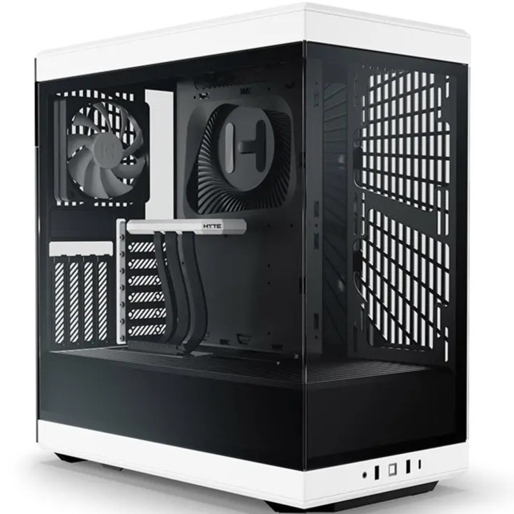 Jual HYTE Y40 WHITE PREMIUM MID TOWER ATX PC CASE CASING GAMING CHASSIS ...