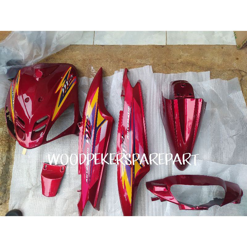 Jual FULL BODY ALUS MIO SPORTY MERAH MAROON | Shopee Indonesia