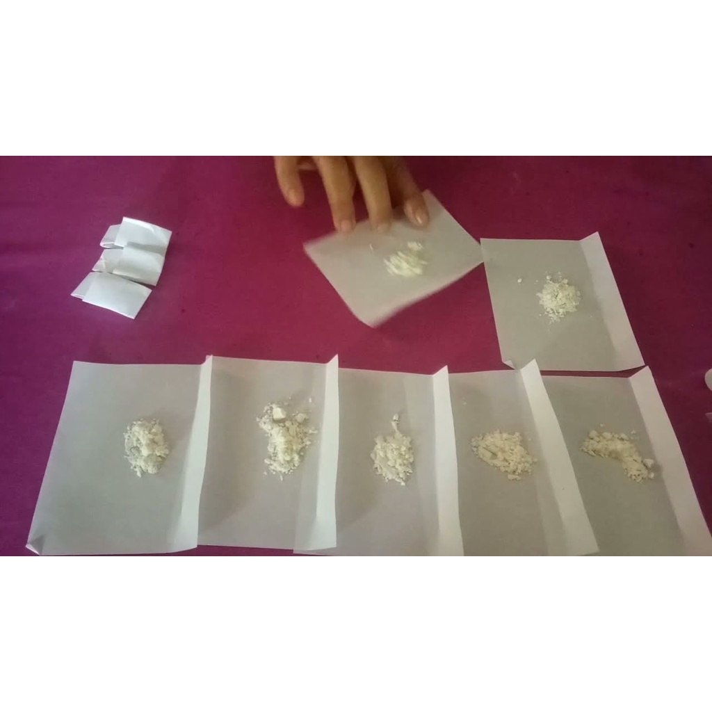Jual Kertas Perkamen lipat bungkus obat puyer medis | Shopee Indonesia